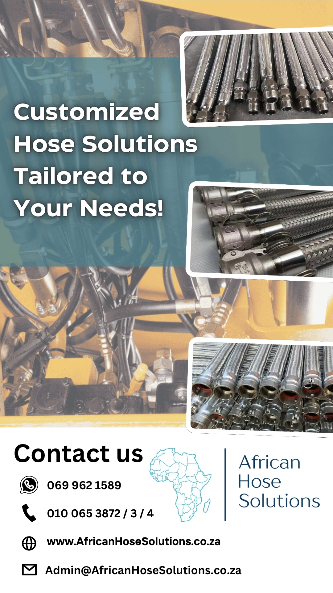 Customized Hose Solutions Tailored to Your Needs! - African Hose Solutions